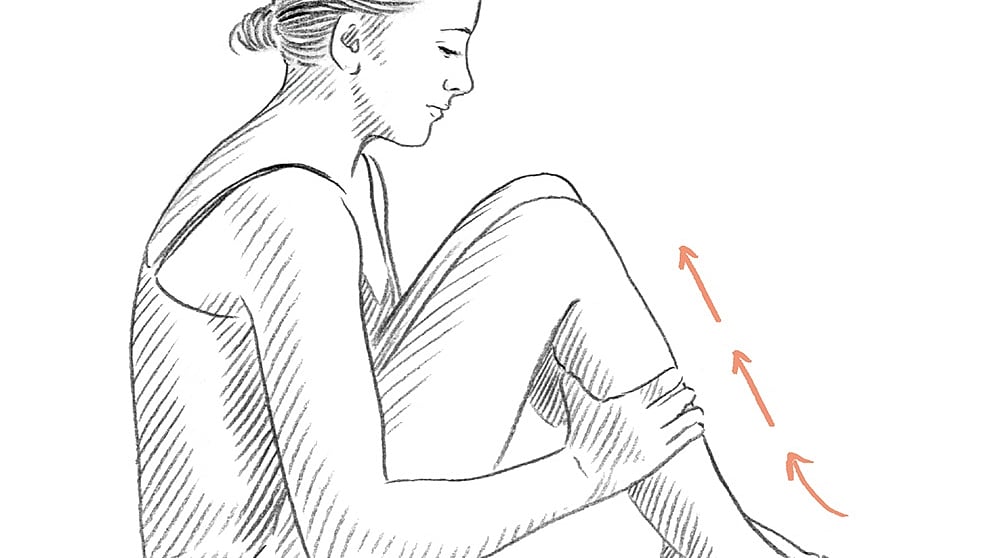 Un massage relaxant pour vos mollets