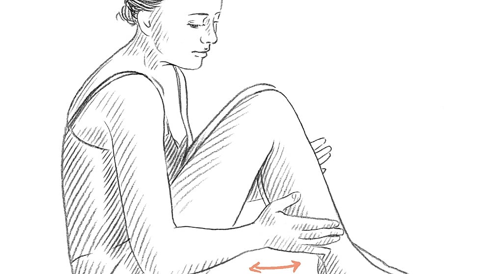 Un massage relaxant pour vos mollets